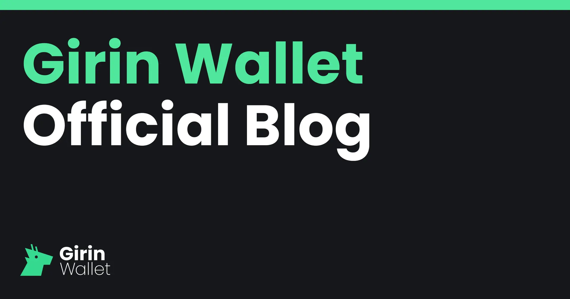 Girin Wallet Official Blog