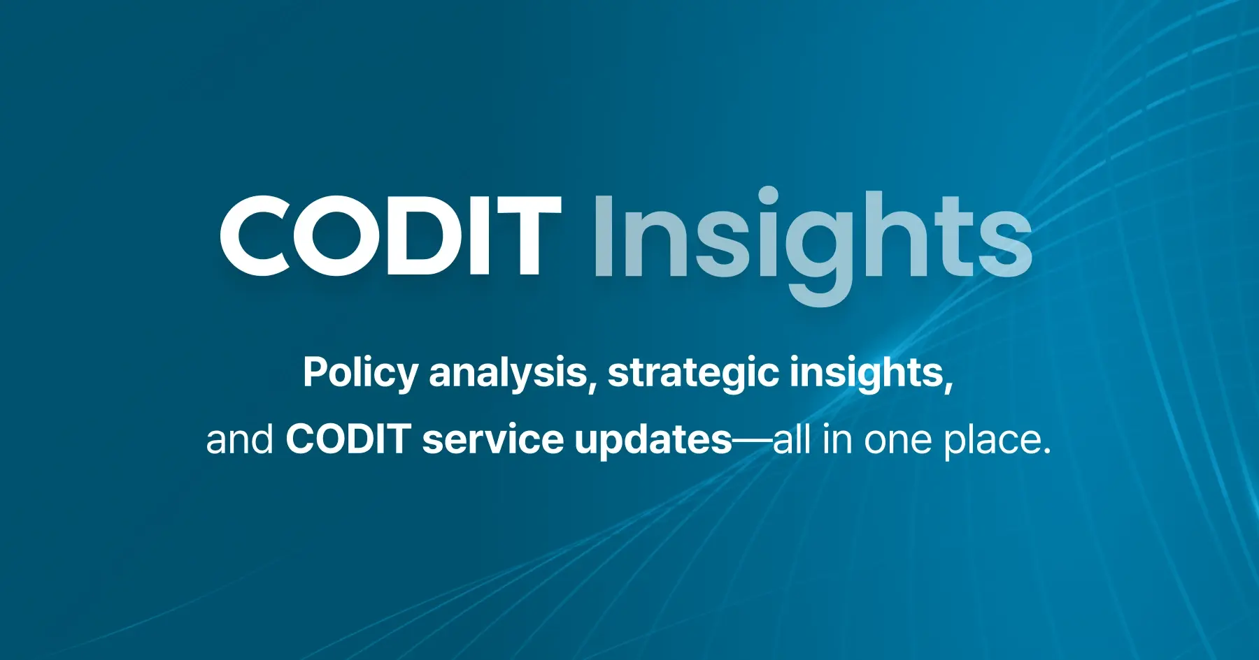 CODIT Insights